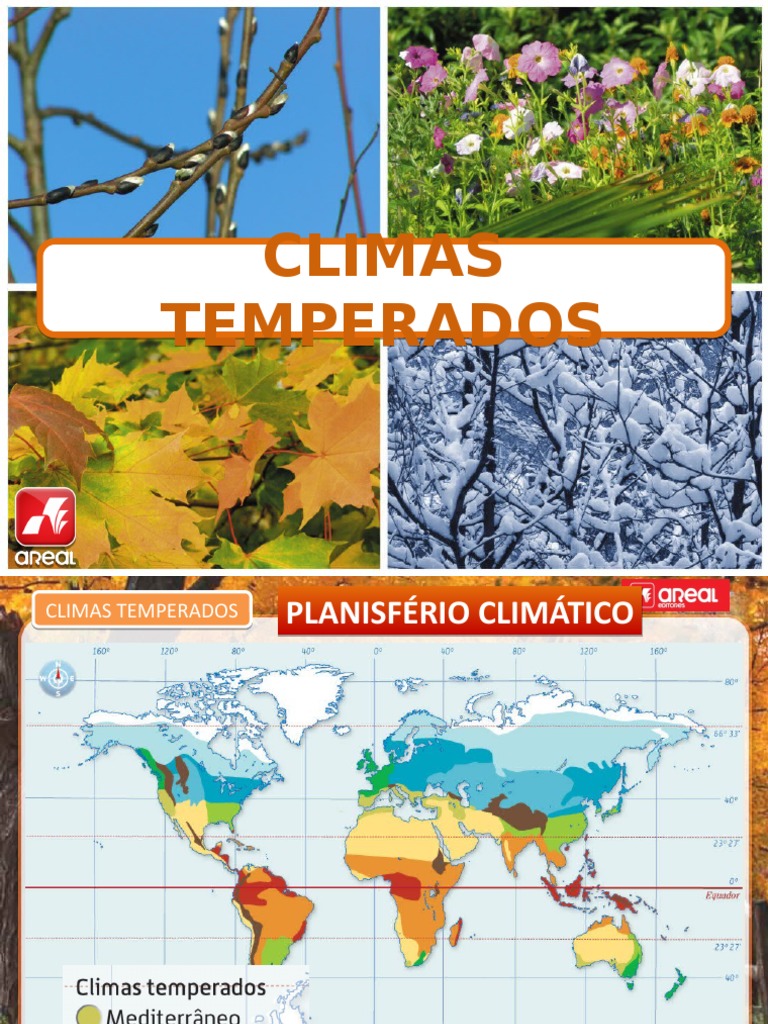 PPT14 - Climas Temperados | PDF | Clima temperado | Meteorologia