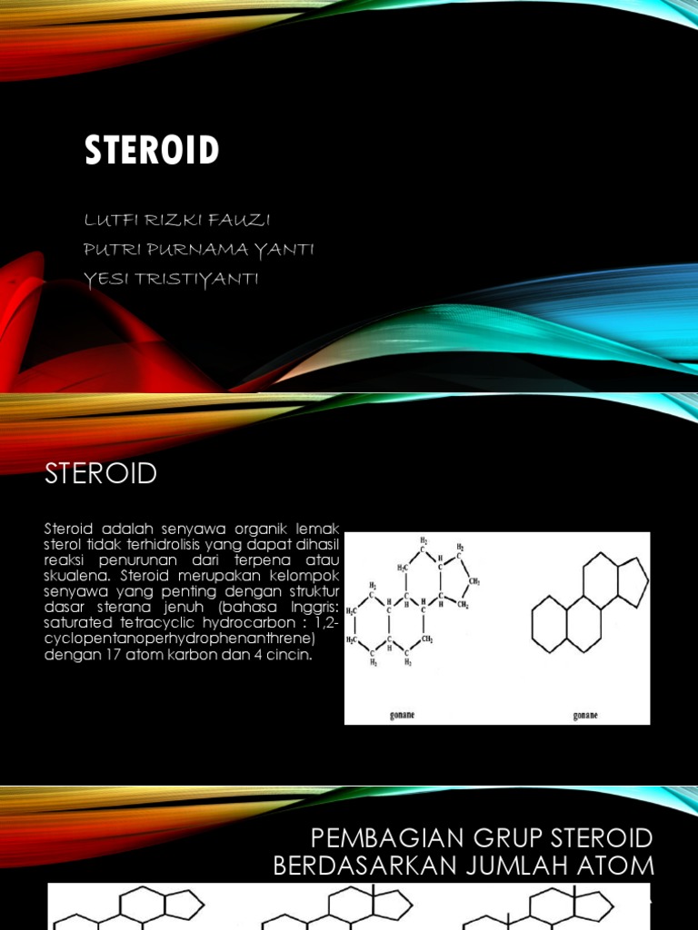 Steroid Ppt Slide Share Pdf