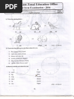 Grade 4 First Term English Test Paper | PDF | Public Services | Transport