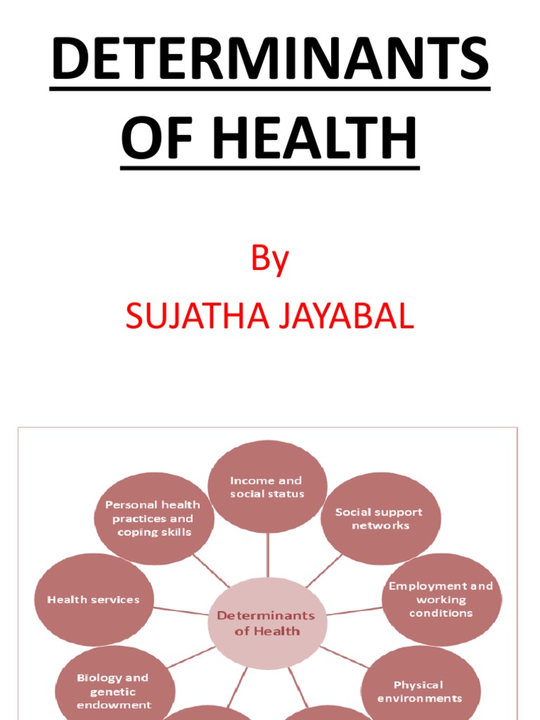 Health Determinants Overview | PDF | Genetics | Women's Health