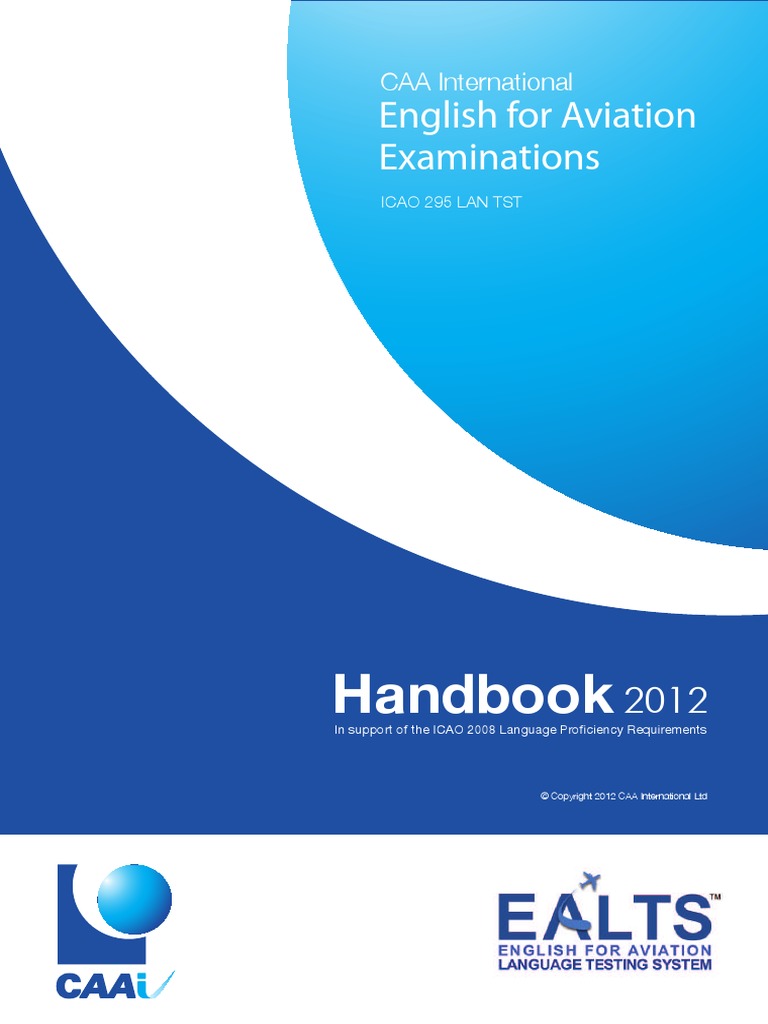 Ealts Handbook PDF | PDF | Air Traffic Control | Test (Assessment)