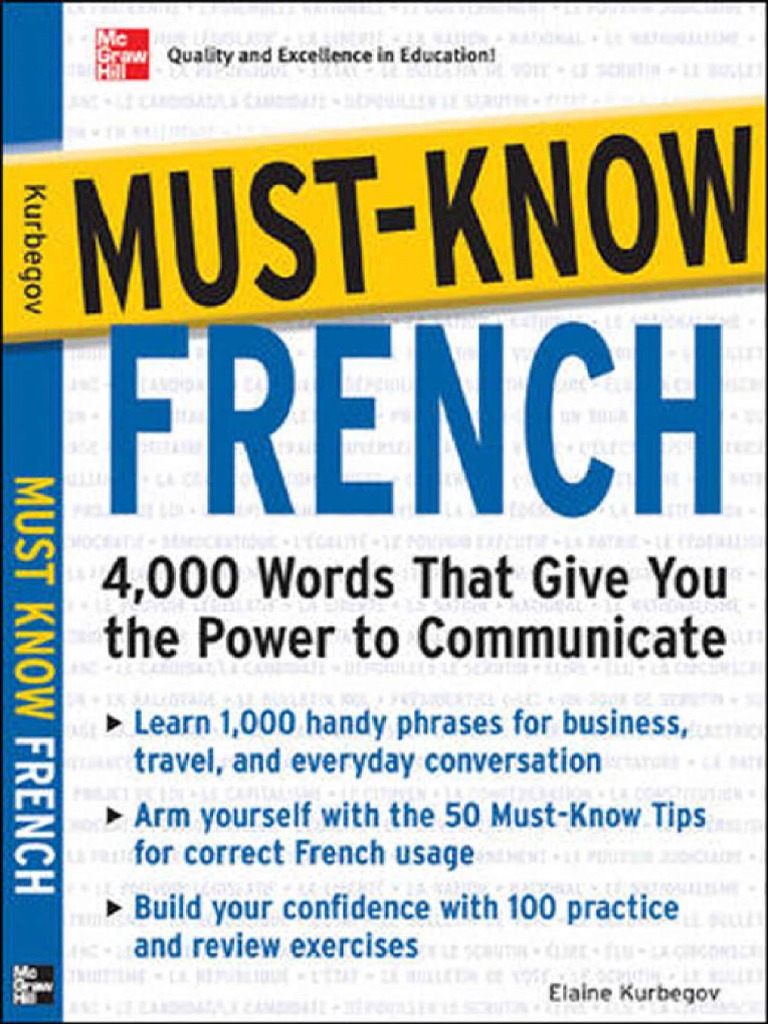 Must-Know French (gnv64) PDF | PDF