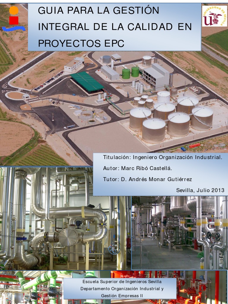 PFC Marc RibÃ CastellÃ¡. Guia para La Gestion Integral de La Calidad en Proyectos EPC | PDF ...