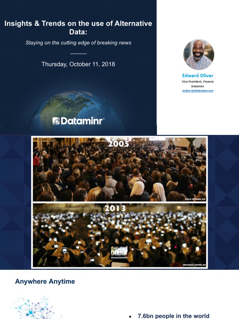 Dataminr | PDF | Social Media | Popular Culture & Media Studies