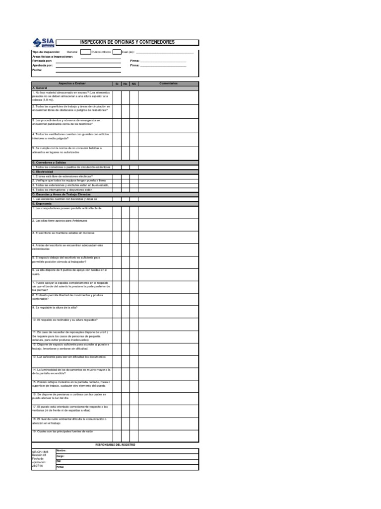 Check List de Modulos | PDF