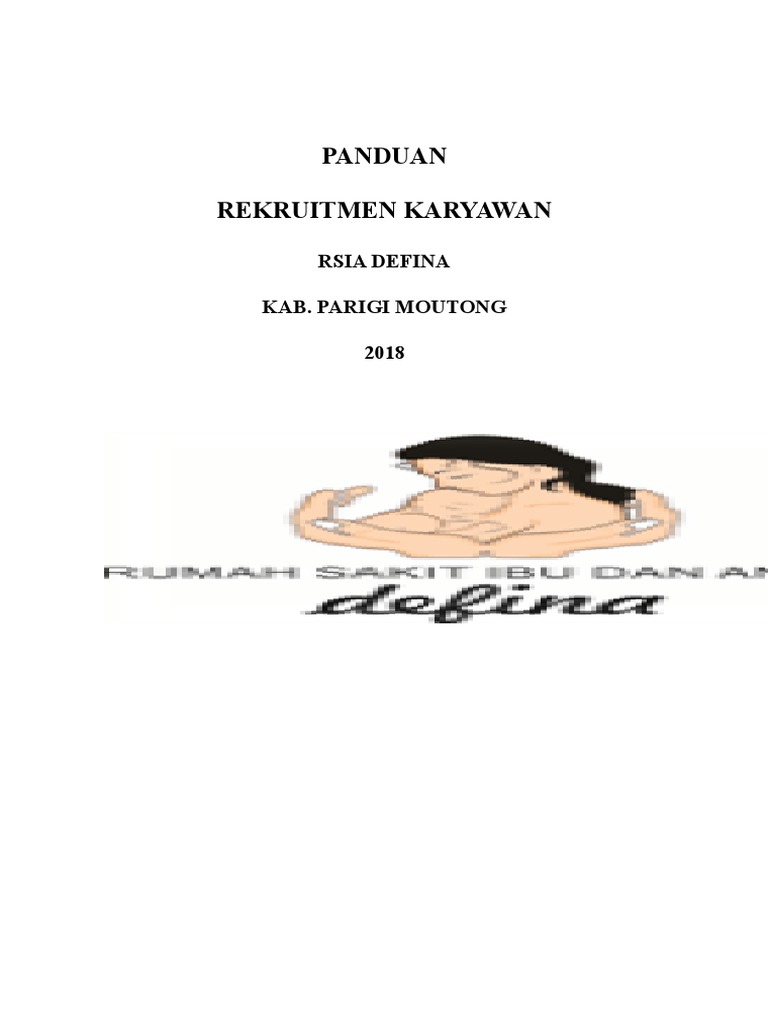 Panduan Rekrutmen RSIA Defina Parigi | PDF | Karier & Perkembangan ...