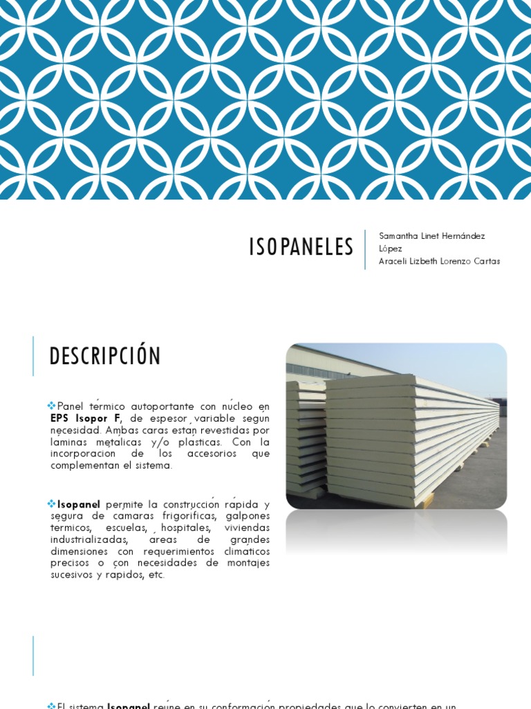 ISOPANEL | PDF | Acero | Hormigón