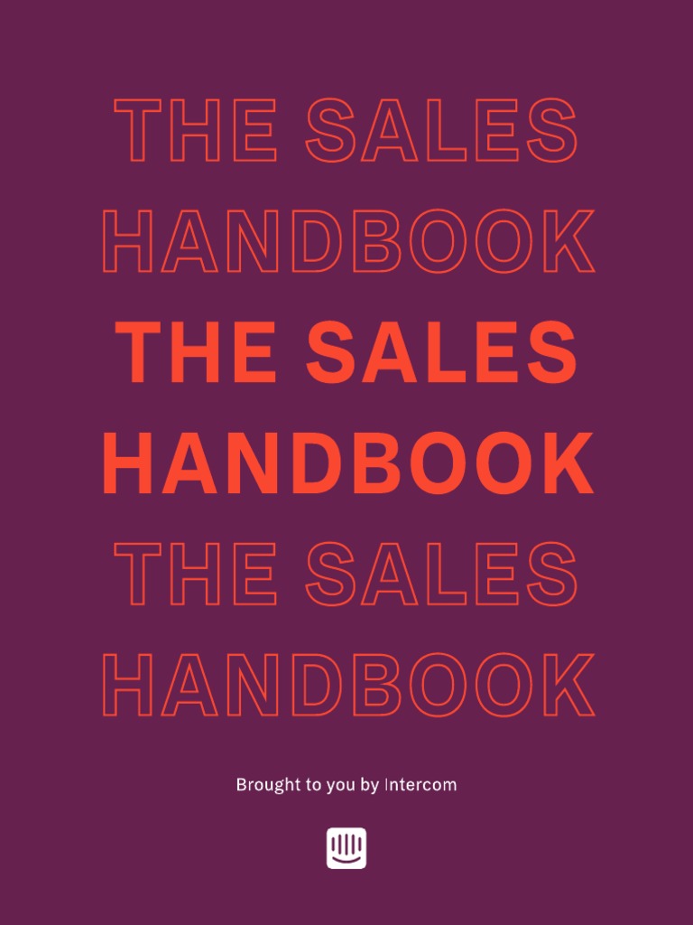 The Sales Handbook by Intercom | PDF | Sales | Experiment
