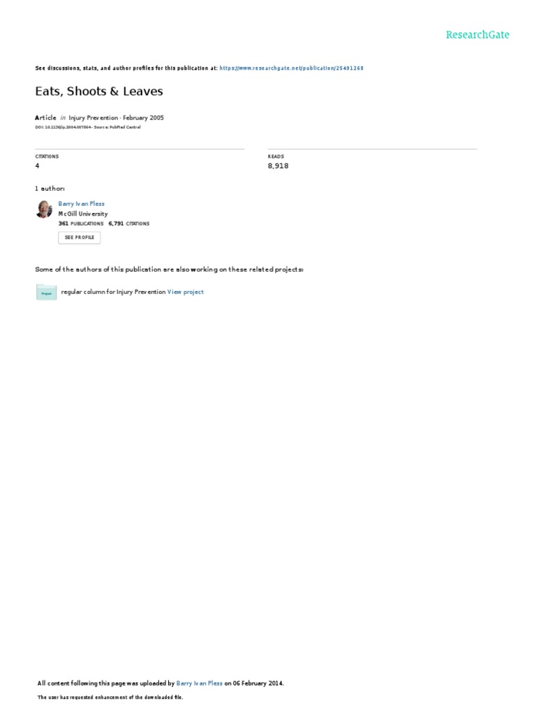 Eats Shoots Leaves | PDF | Punctuation | Typographical Symbols