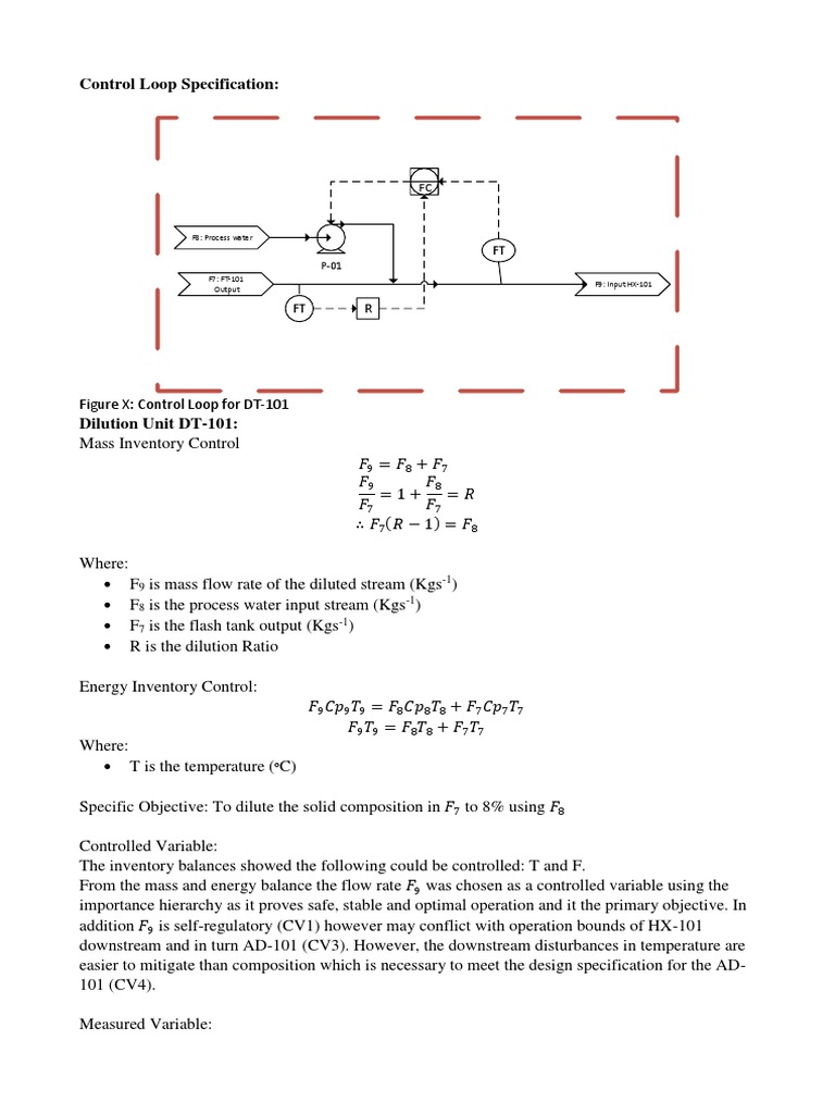 Control Specifications | PDF | Systems Science | Electrical Engineering