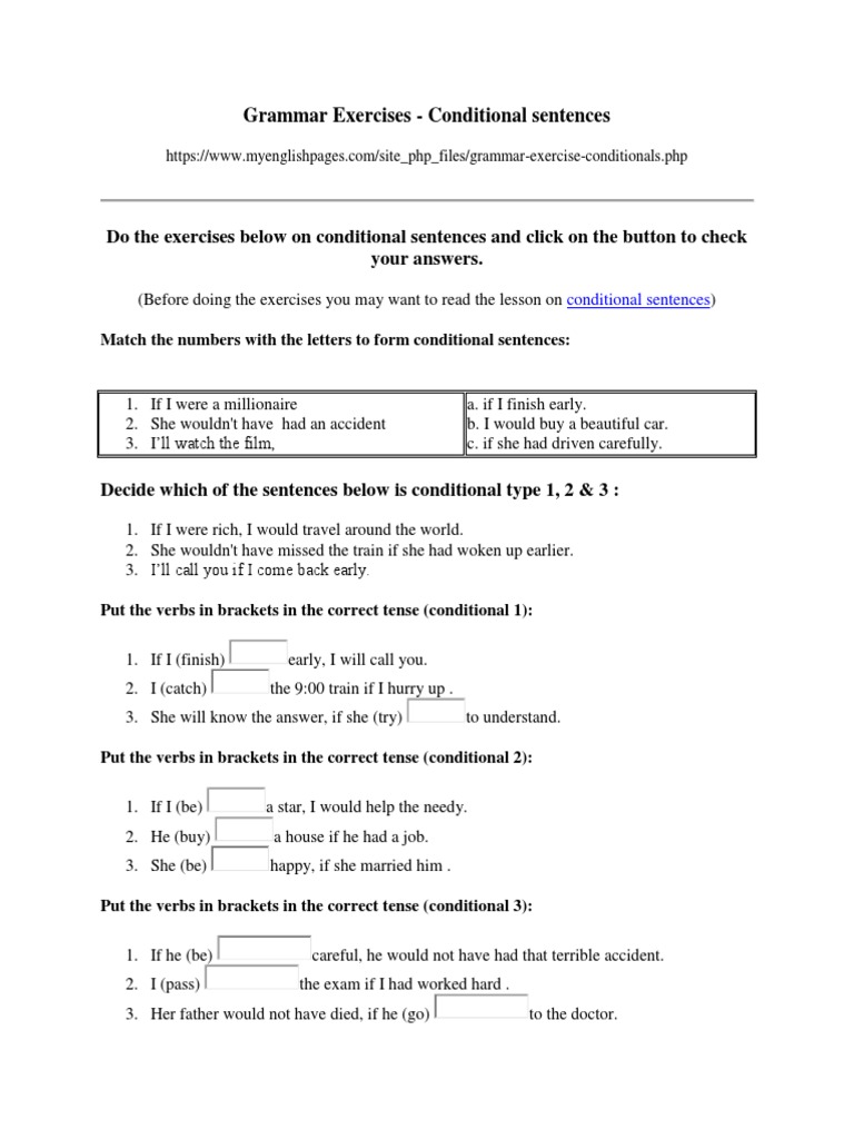 Conditional | PDF | Sentence (Linguistics) | Language Mechanics