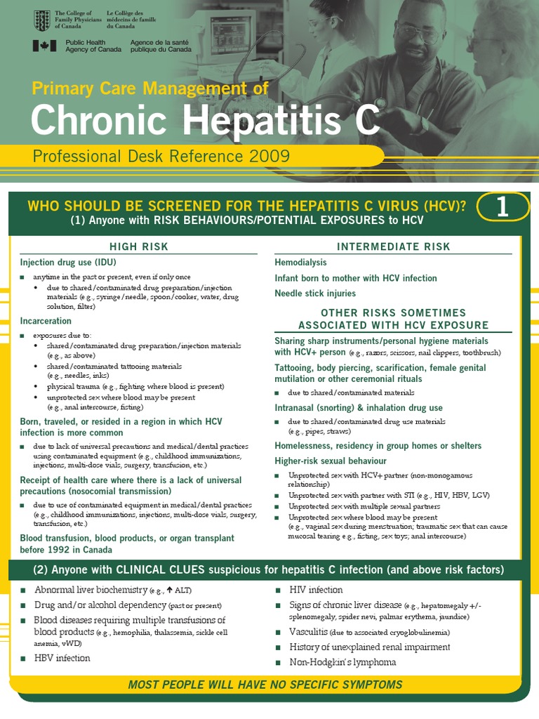 Chronic Hepatitis C Management Guide | PDF | Hepatitis | Hepatitis C