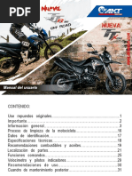 Manual de Taller AKT XM 180 | PDF | Motocicleta | Gasolina