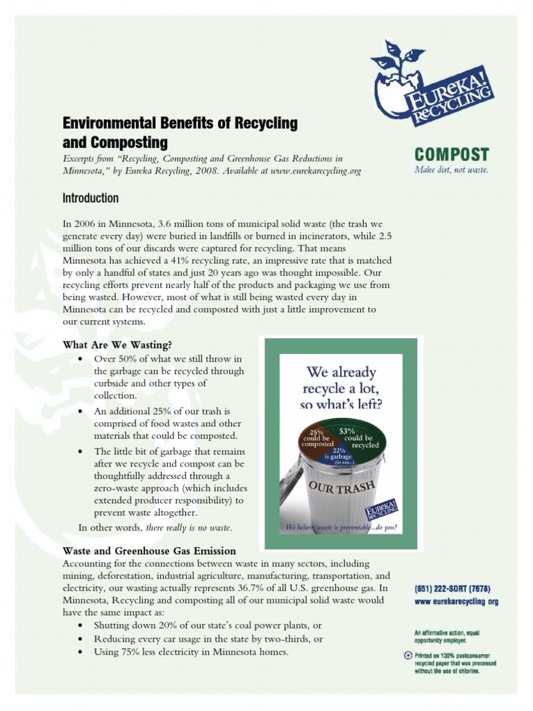 Composting Factsheet 0 | PDF | Recycling | Natural Gas