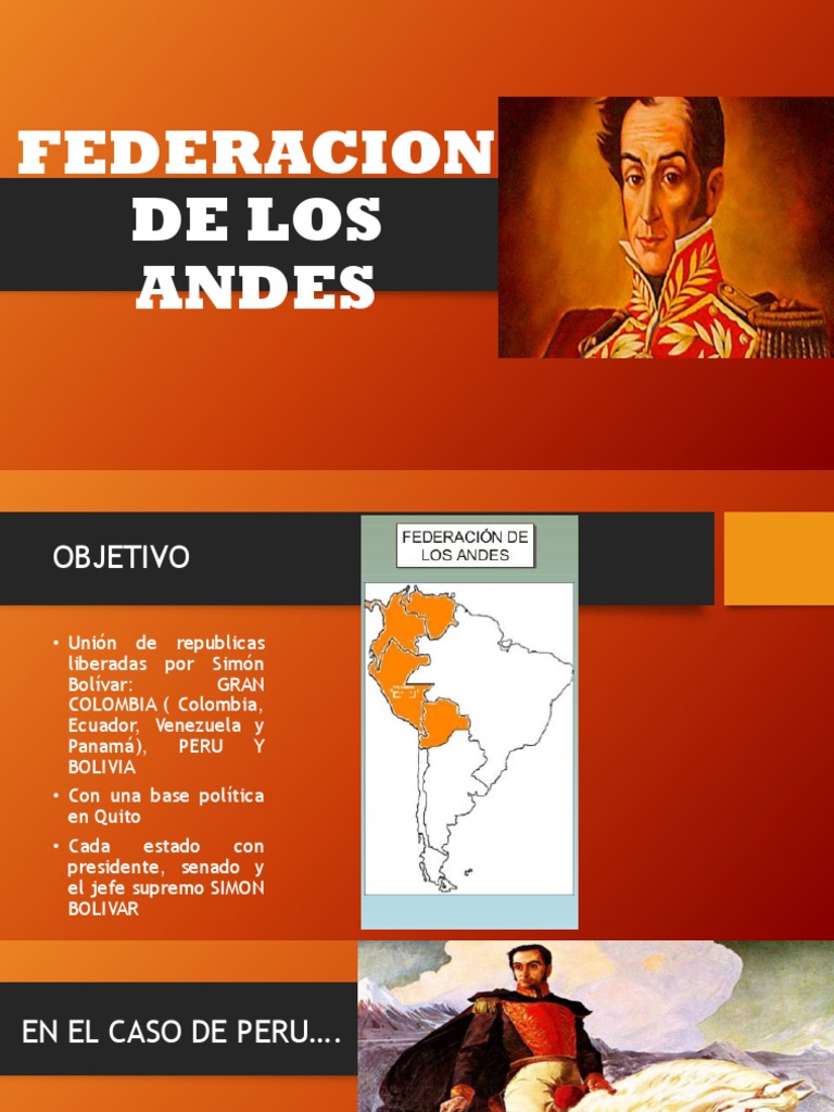 Federacion de Los Andes | PDF | Federación | Perú