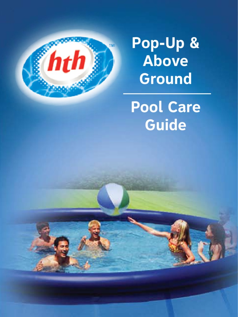 HTH Pop Up Pool Care Guide | PDF | Swimming Pool | Alkalinity