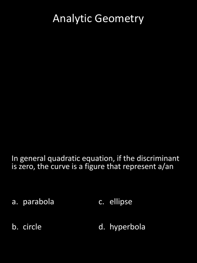 Analytic Geometry and Differential and Integral Calculus | PDF ...