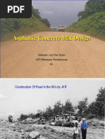 Mix Design ACW14 JKR Specification 1998 (2020) | PDF | Asphalt | Concrete