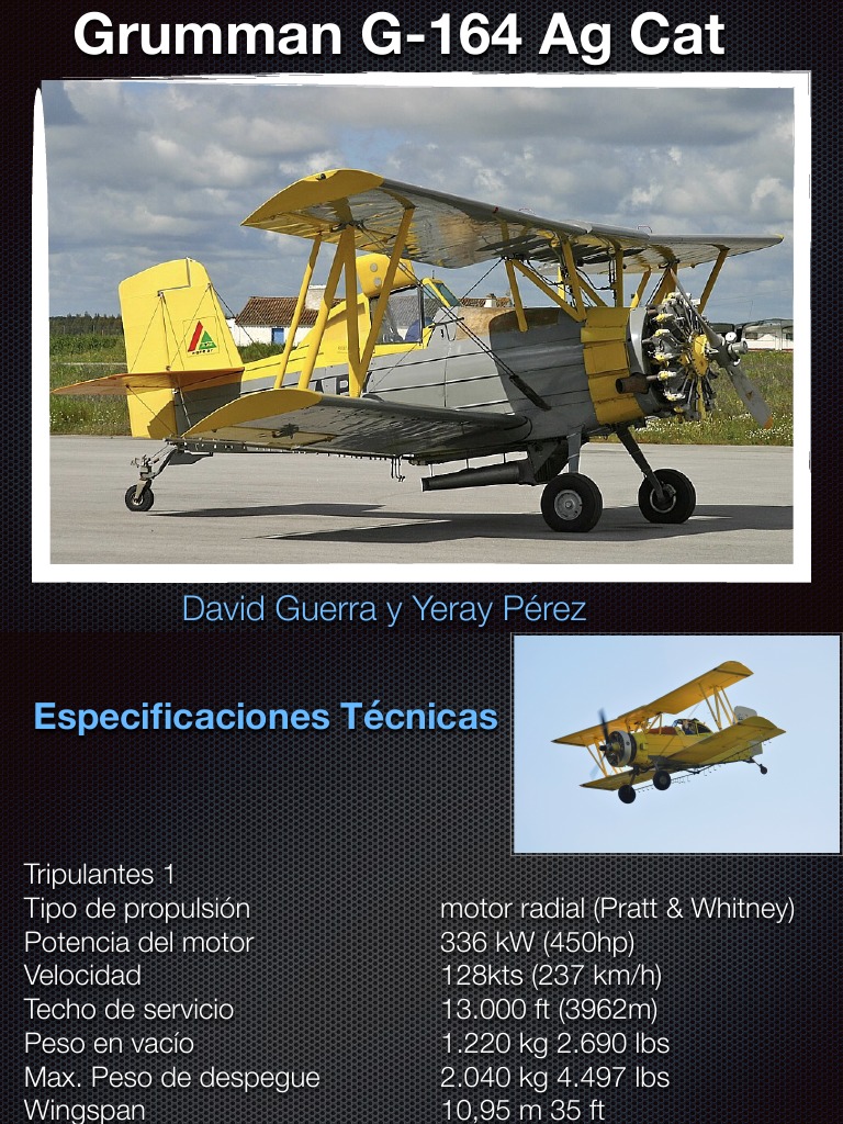 Ag Cat | PDF | Carburador | Aeroespacial