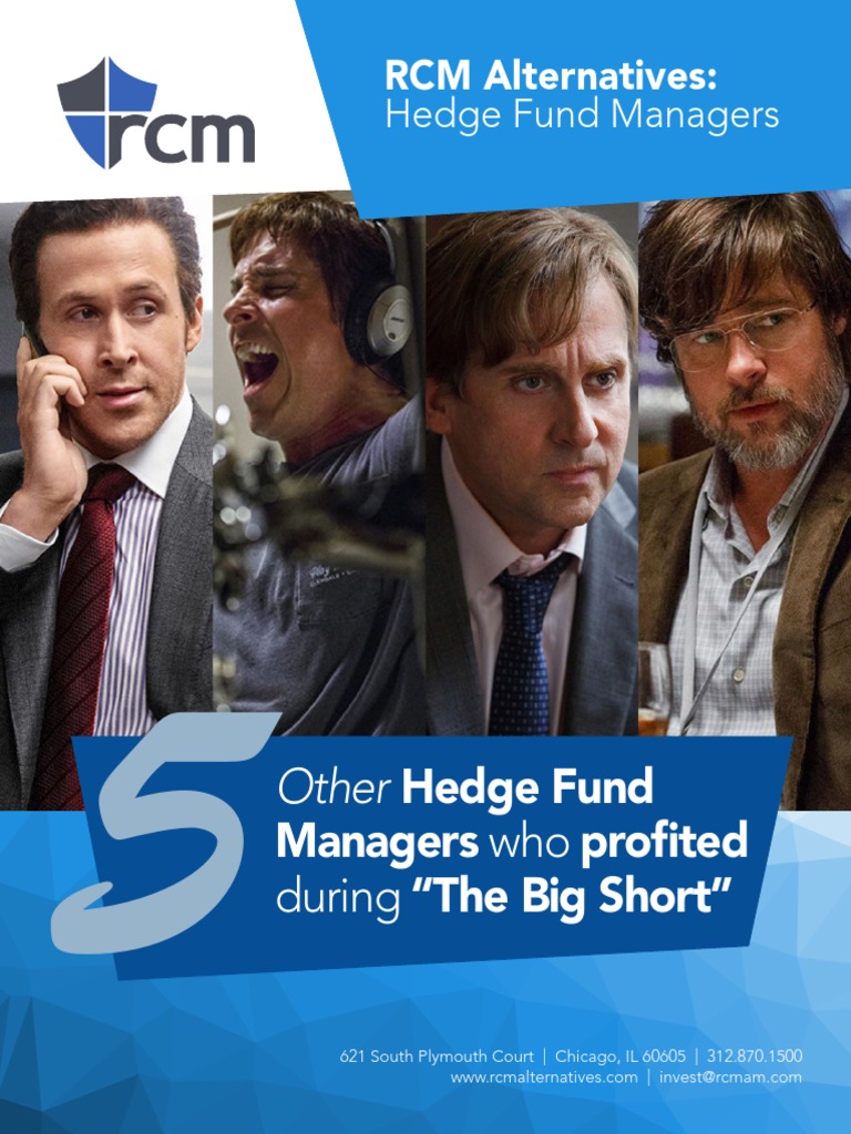 5 Hedge Fund Managers Who Profited During The Big Short 04132016 | PDF ...