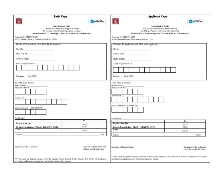 Bank Copy Applicant | PDF | Business