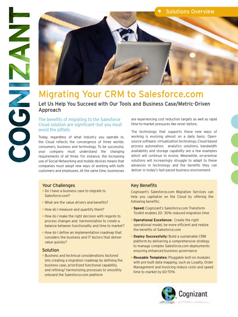 CG Cloud Migration Brochure 4 PG Web | PDF | Salesforce.Com | Cloud ...