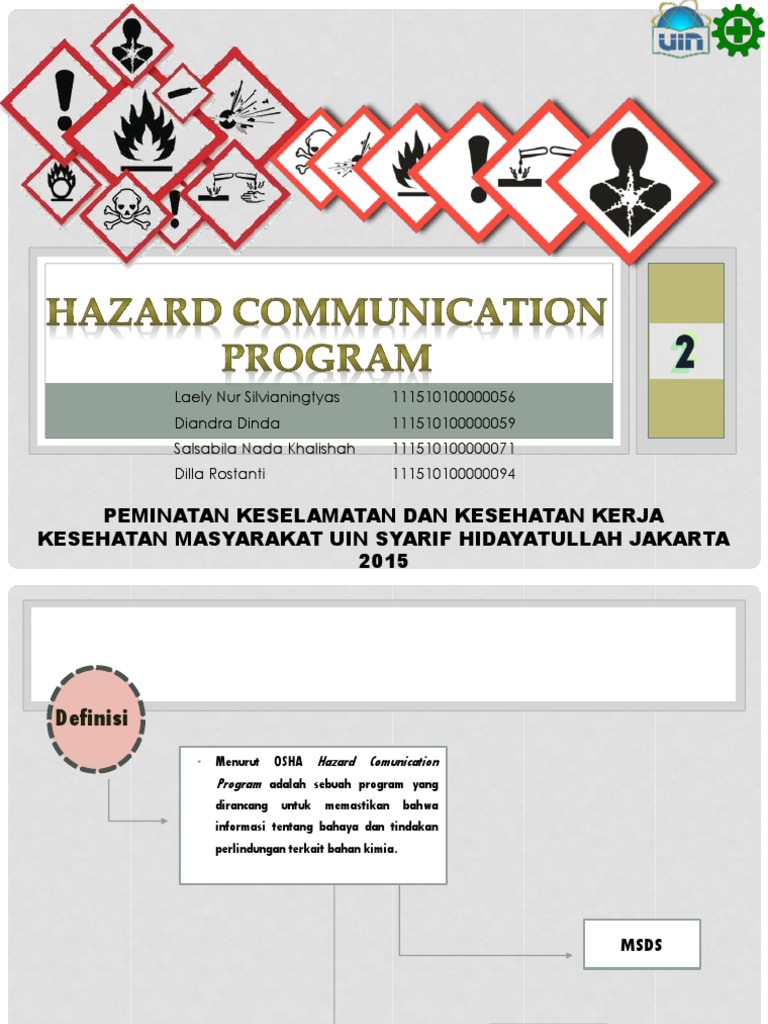 Hazard Communication Program | PDF