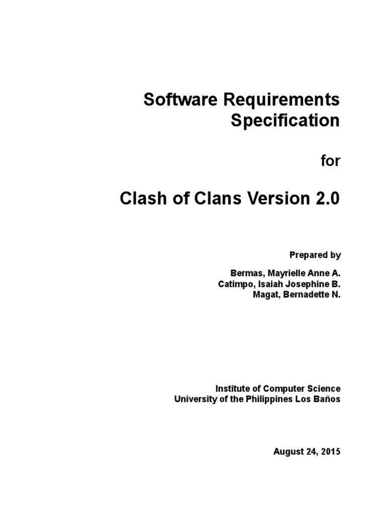 Coc SRS | PDF | Web Server | Internet & Web