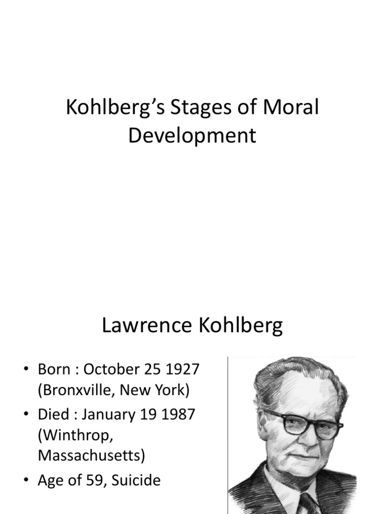 Kohlberg's Stages of Moral Development | PDF | Social Science