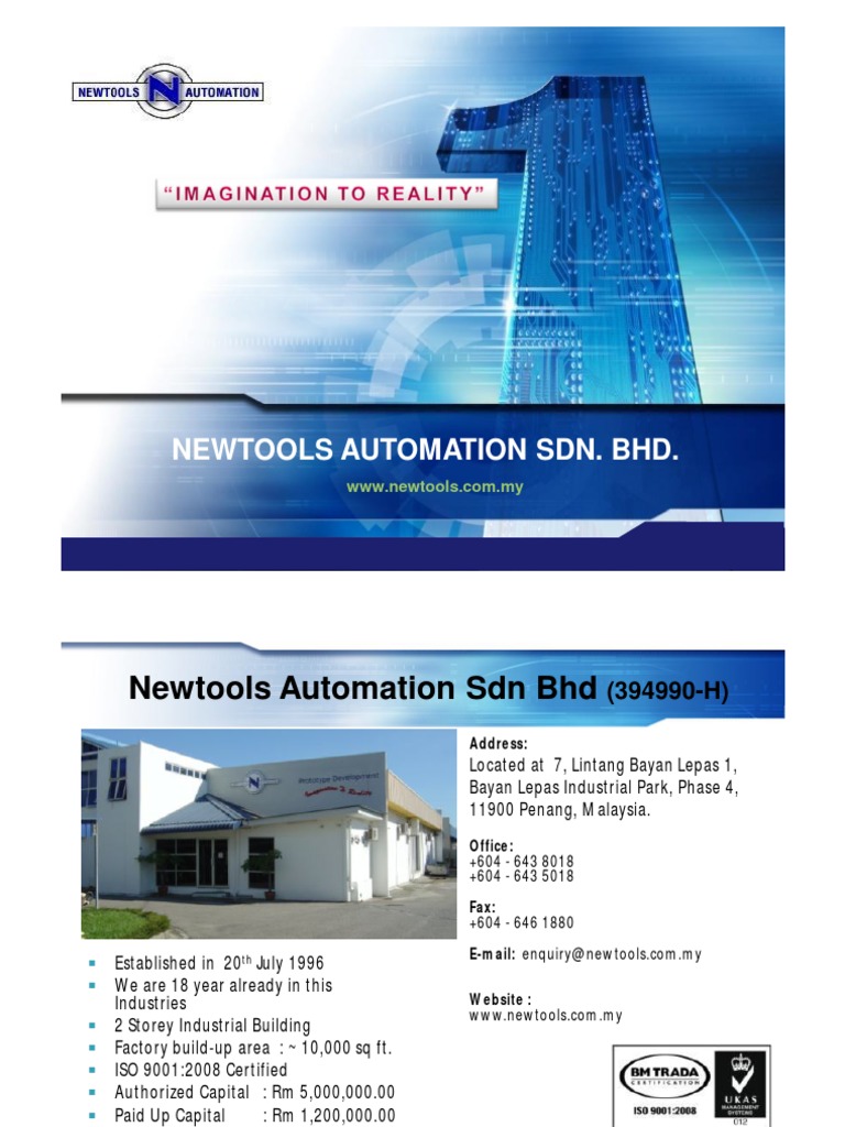 Nta Company Profile 2018 PDF | PDF | Numerical Control | Computer Aided ...