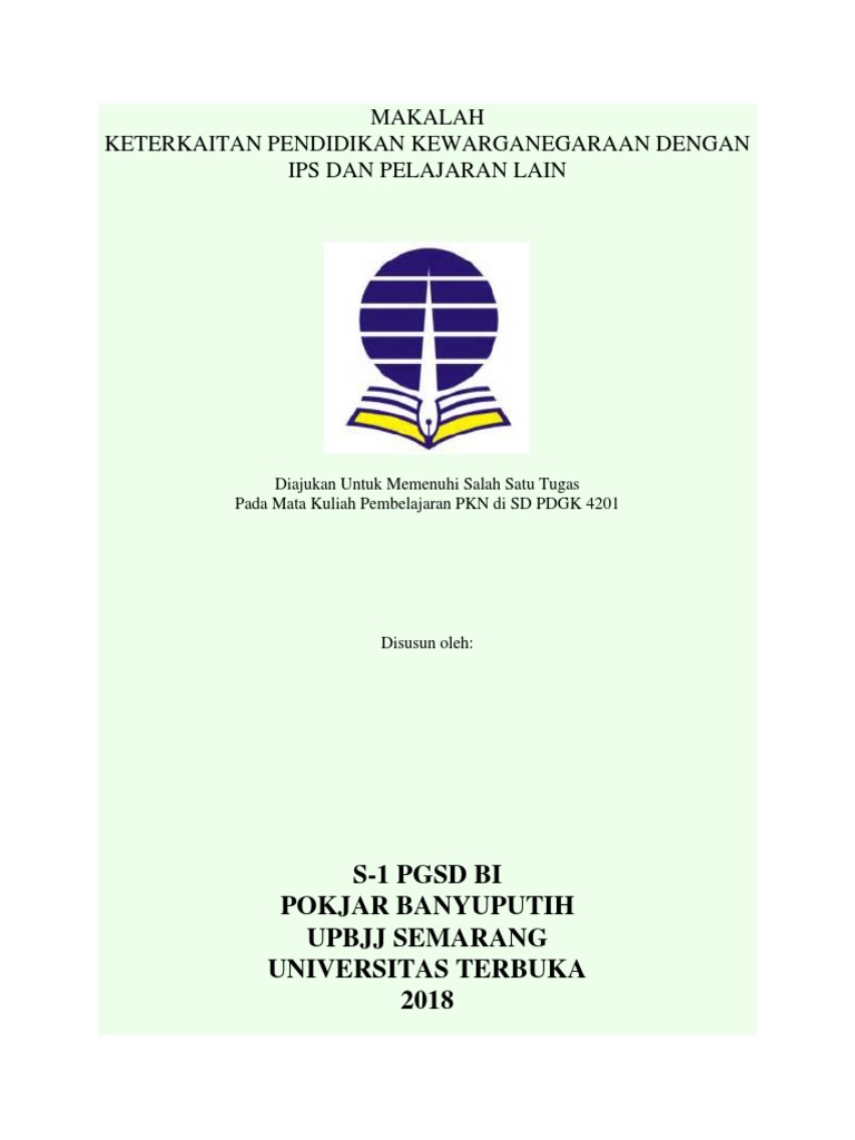 Makalah PKN UT Modul 3 | PDF