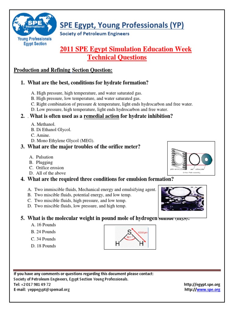 Refining Questions | PDF | Oxygen | Pipe (Fluid Conveyance)