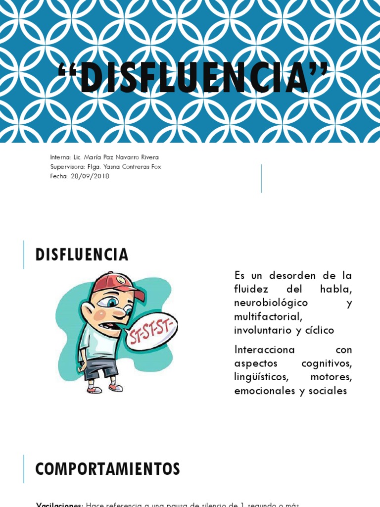 Disfluencia | PDF | Tartamudeo | Neurociencia