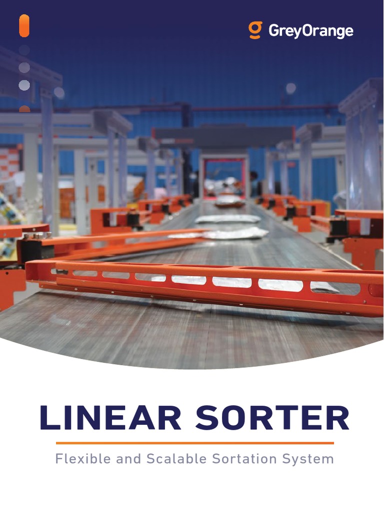 Linear Sorter: Flexible and Scalable Sortation System | PDF | Scalability | Automation