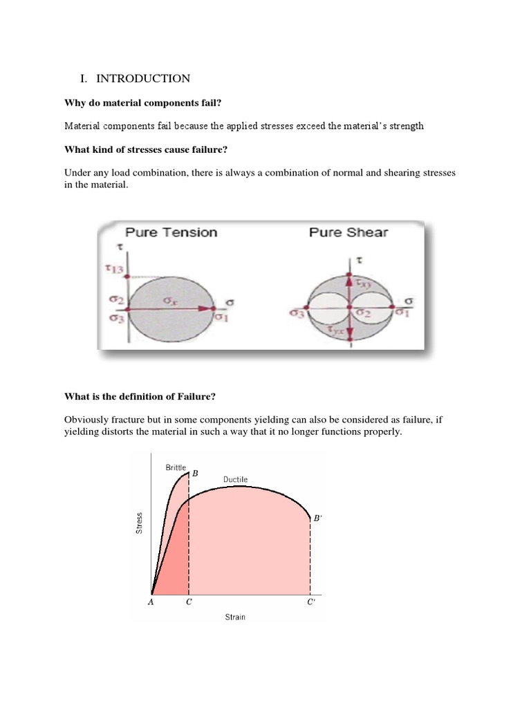 Advanced Failure Theories | PDF | Yield (Engineering) | Strength Of ...