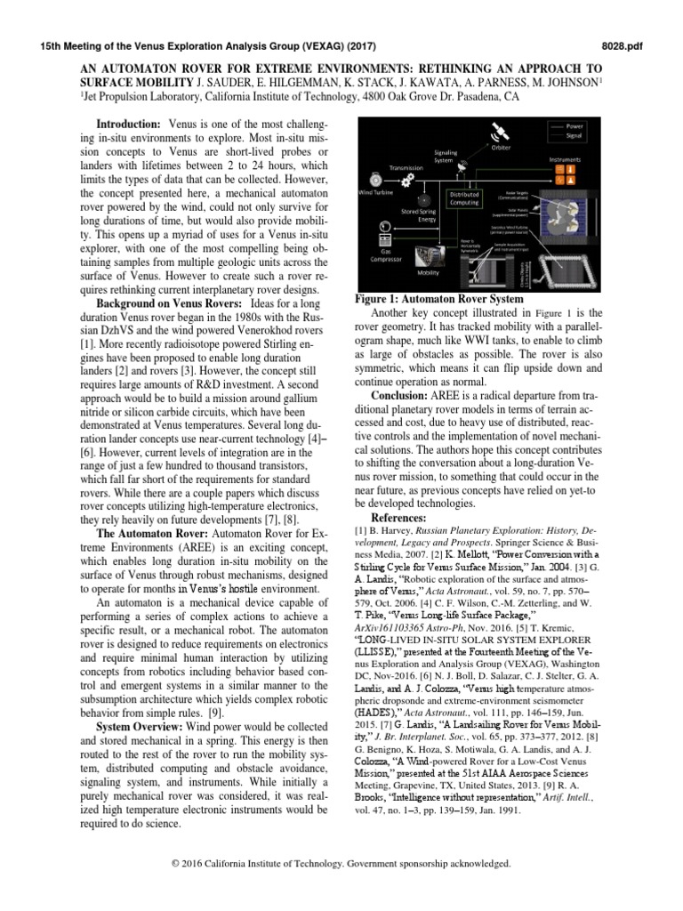 8028.pdf 15th Meeting of The Venus Exploration Analysis Group (VEXAG ...