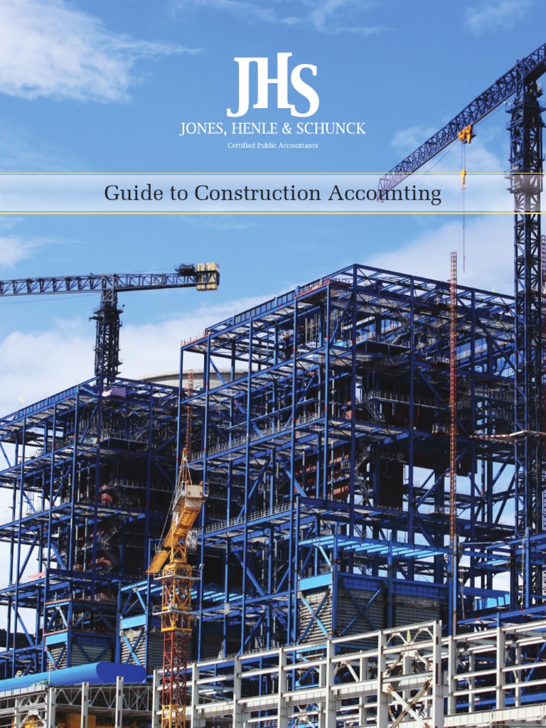 Guide To Construction Accounting (JHS) | PDF | Pension | Revenue