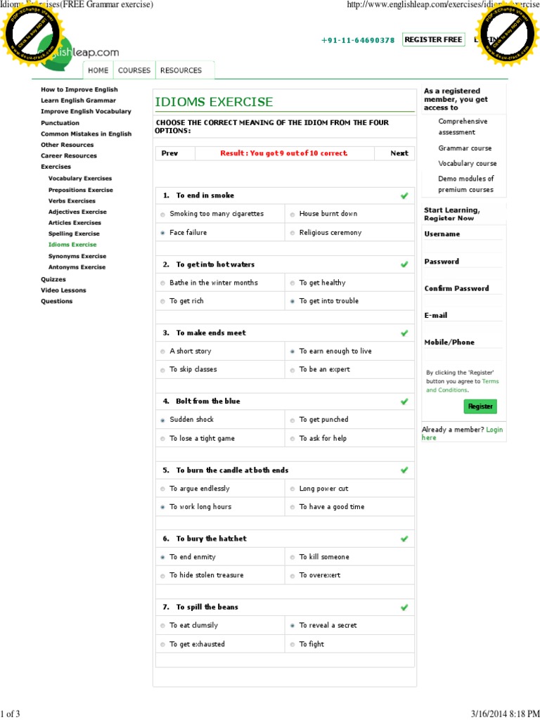 Elocution Tips | PDF | Idiotisme | Langue anglaise