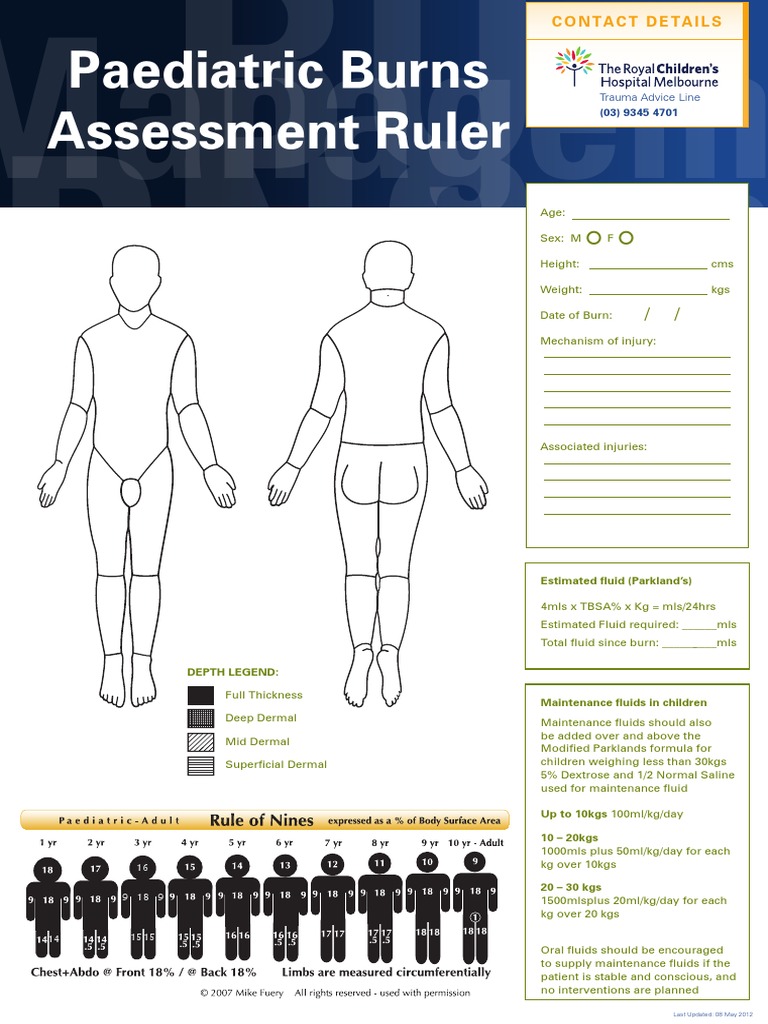 Pediatric Burn | PDF | Burn | Traumatology