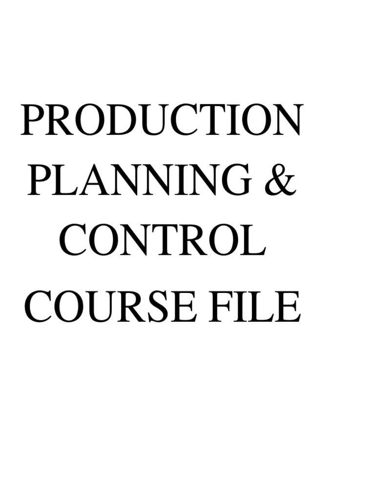 Complete Material of PPC v1 - 2 | PDF | Engineering | Control Theory