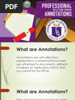 Ipcrf Annotation Example Templateb (Ctto) | PDF | Lesson Plan | Change
