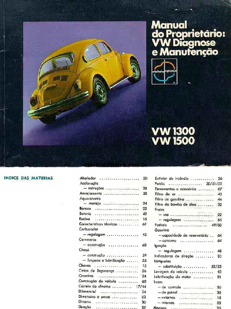 Manual Vocho 1976 PDF | PDF