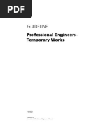Temporary Works Design Brief Guide | PDF | Concrete | Civil Engineering