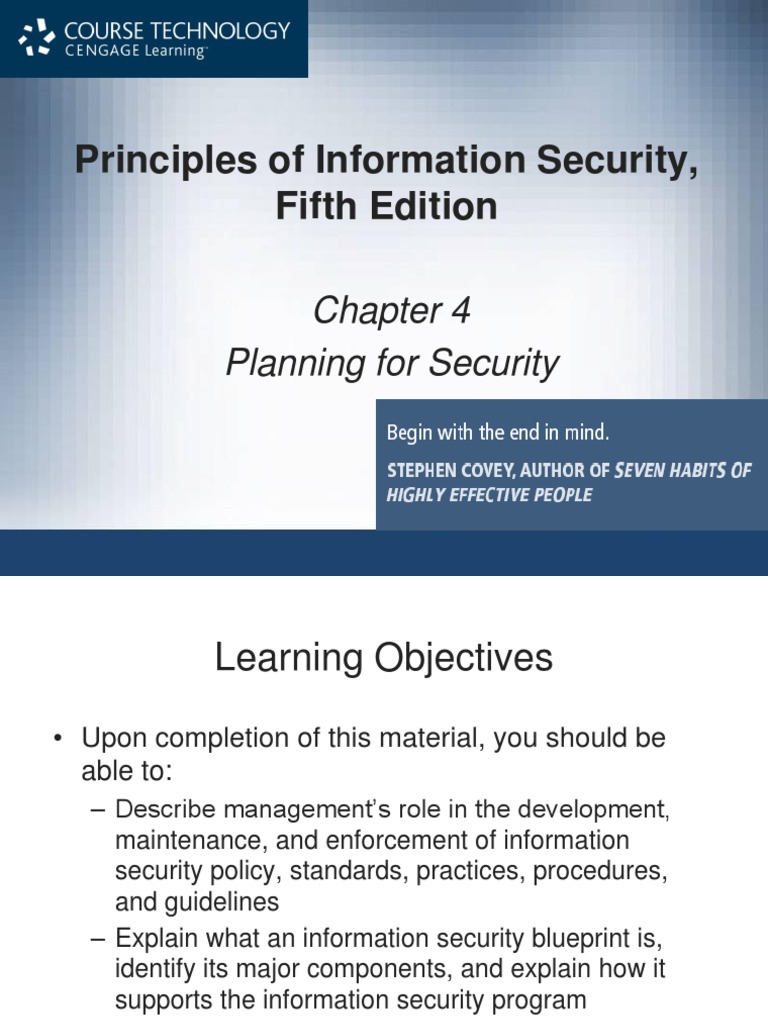Principles of Information Security, Fifth Edition | PDF | Information ...