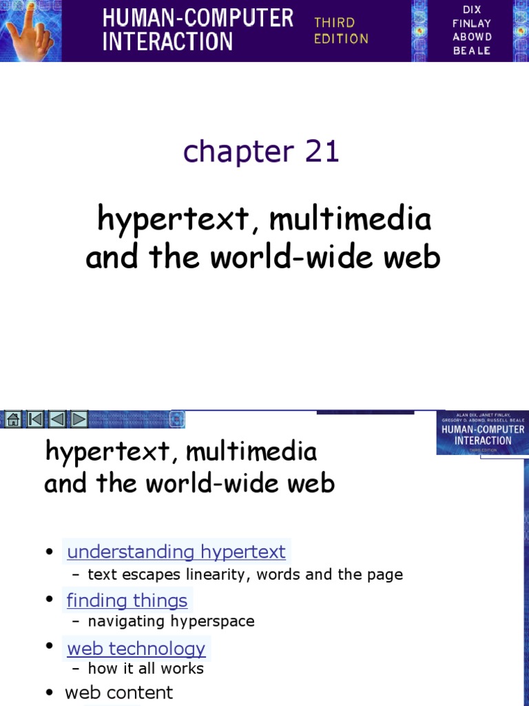 Hypertext, Multimedia and The World-Wide Web | PDF | Dynamic Web Page ...