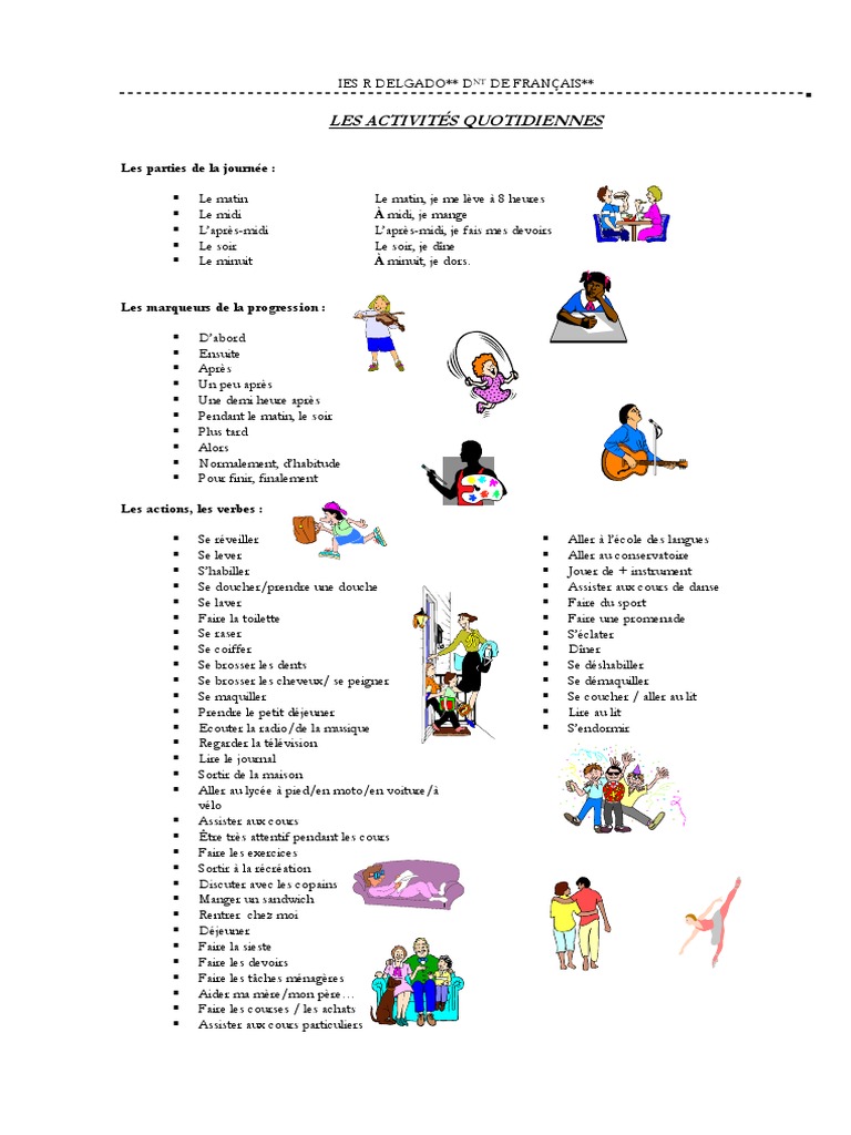 les activites quotidiennes.pdf