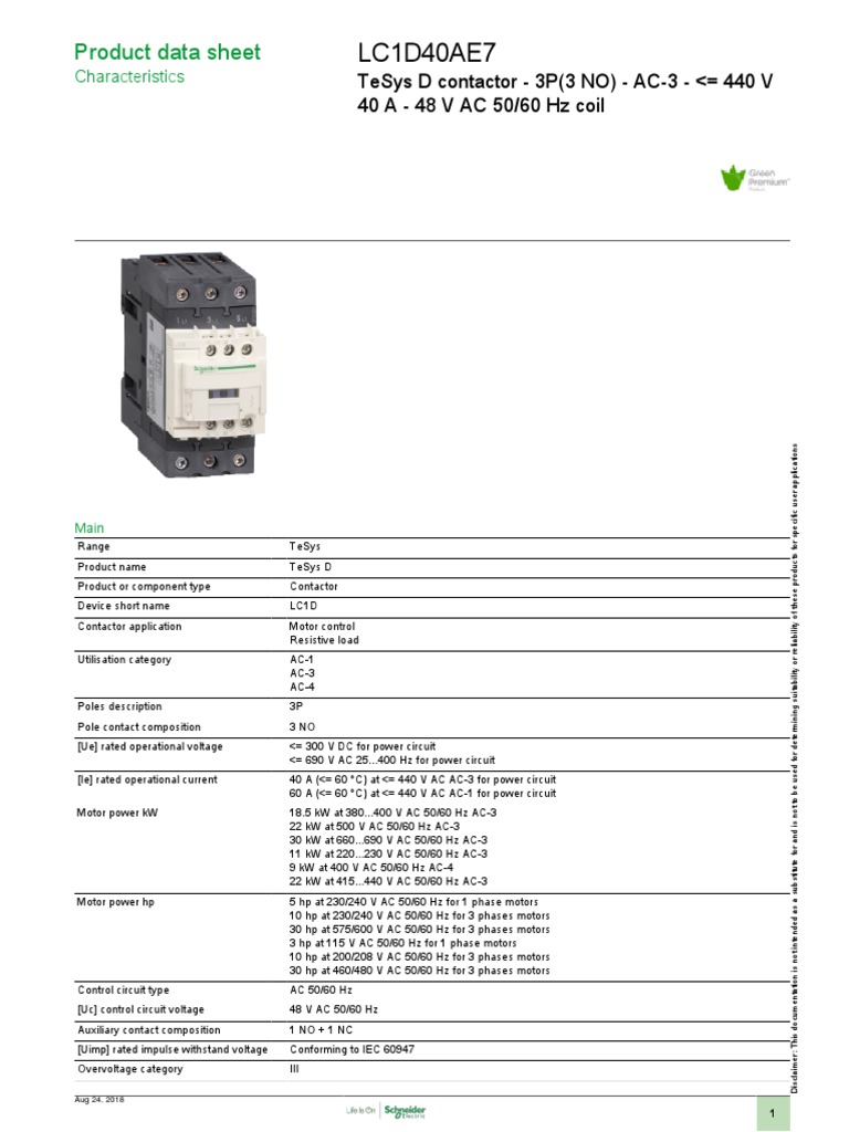 Motor Starter Components Finder | PDF | Alternating Current ...