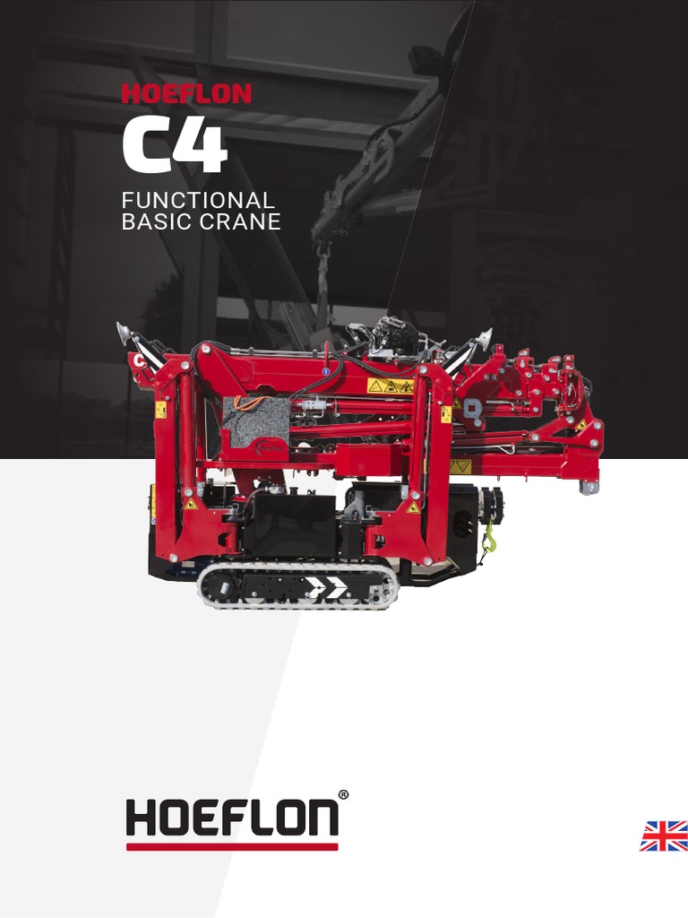 Hoeflon: Functional Basic Crane | PDF | Crane (Machine) | Vehicles