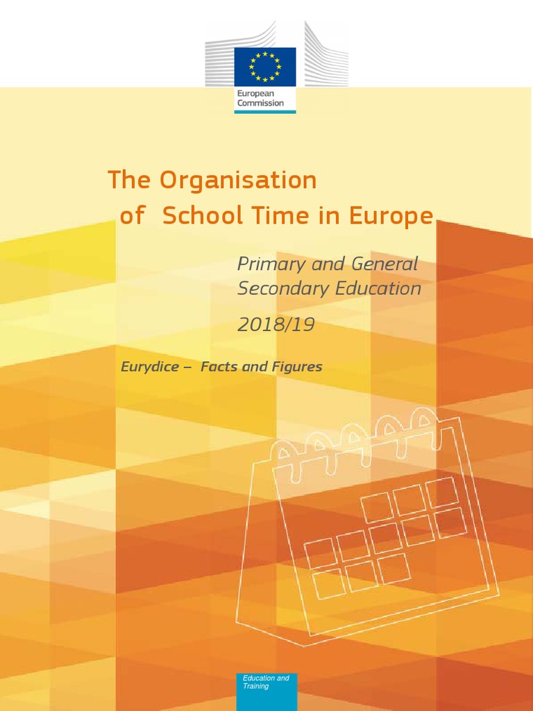 The Organisation of School Time in Europe | PDF | Workweek And Weekend ...