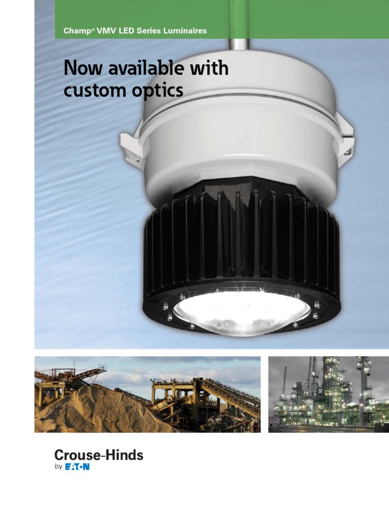 Now Available With Custom Optics: Champ VMV LED Series Luminaires | PDF ...
